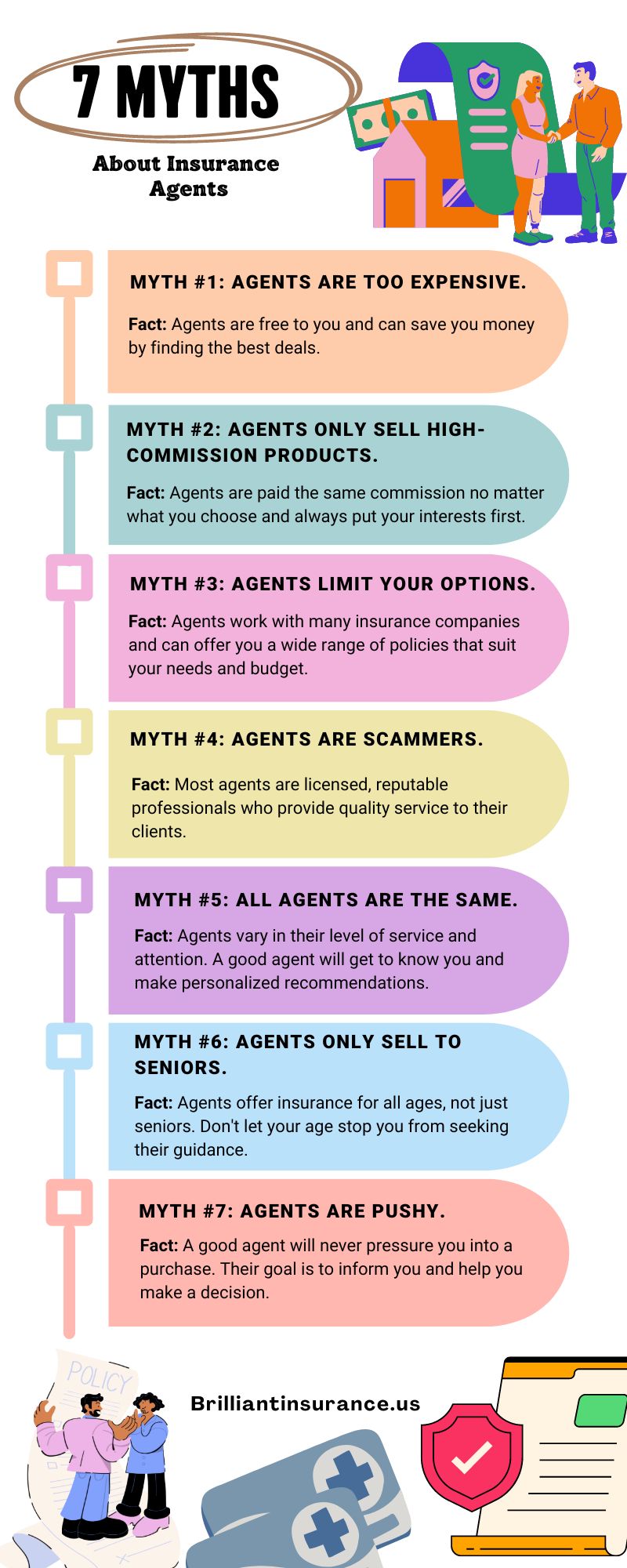 7 Myths and Misconceptions About Using an Insurance Agent That Need to ...