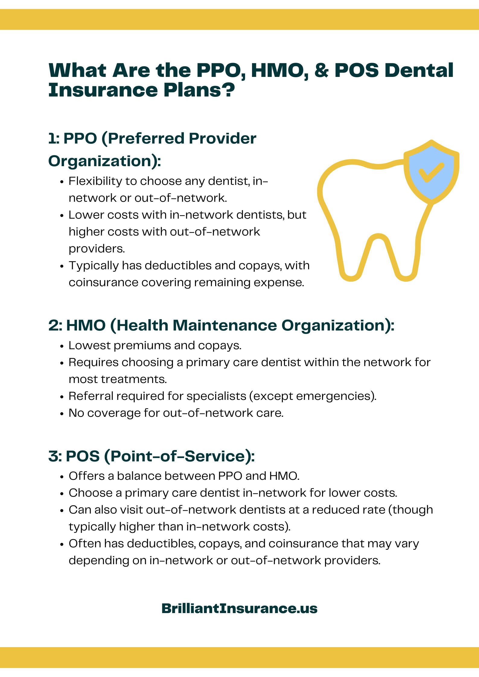What is the Difference Between PPO, HMO, and POS Dental Insurance Plans ...